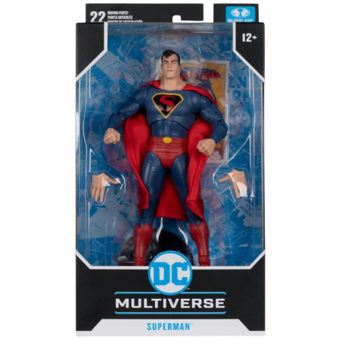 Figura de acción Superman DC Multiverse clásico McFarlane - Apizco