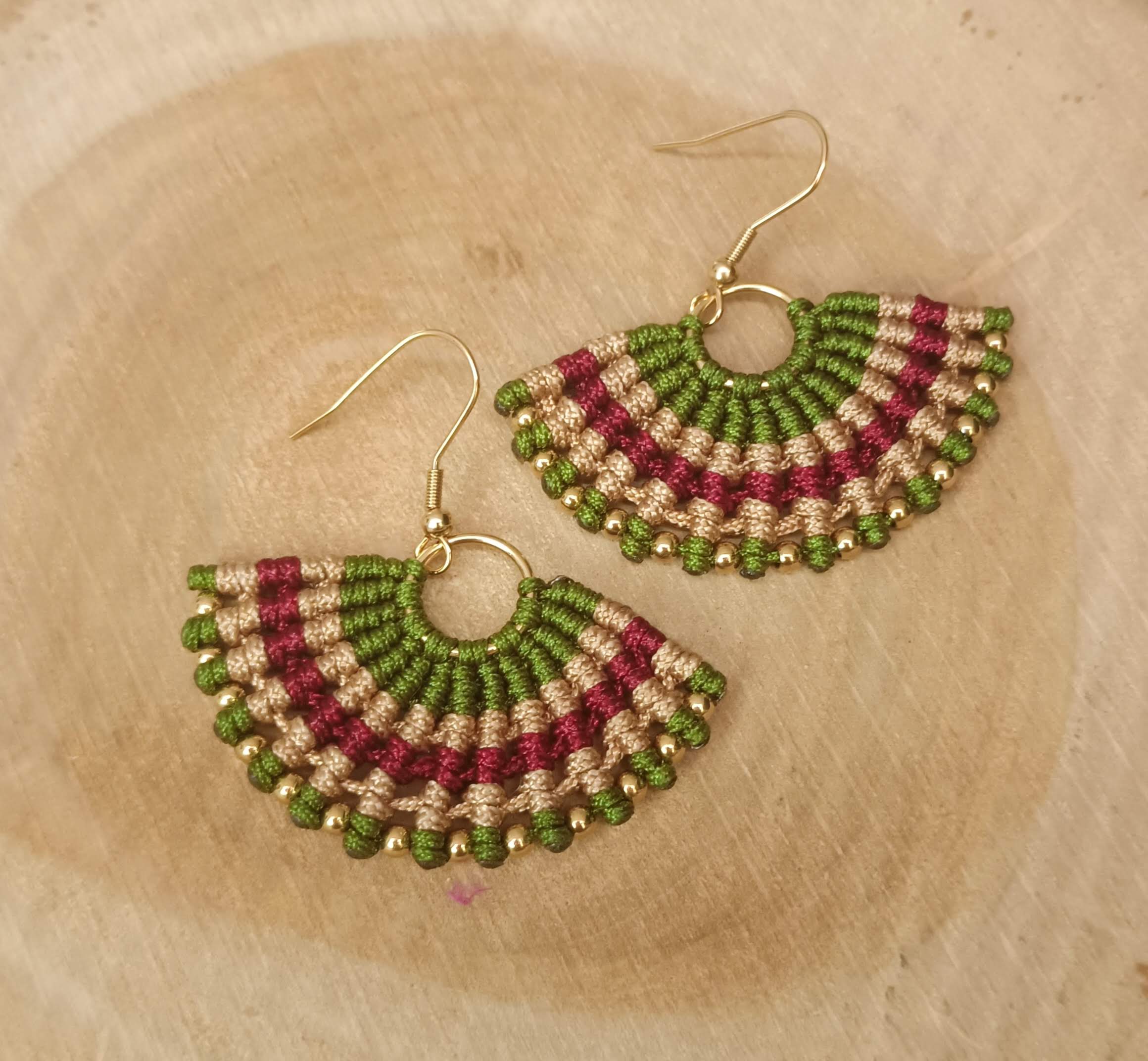 Aros abanico tricolor - Apizco